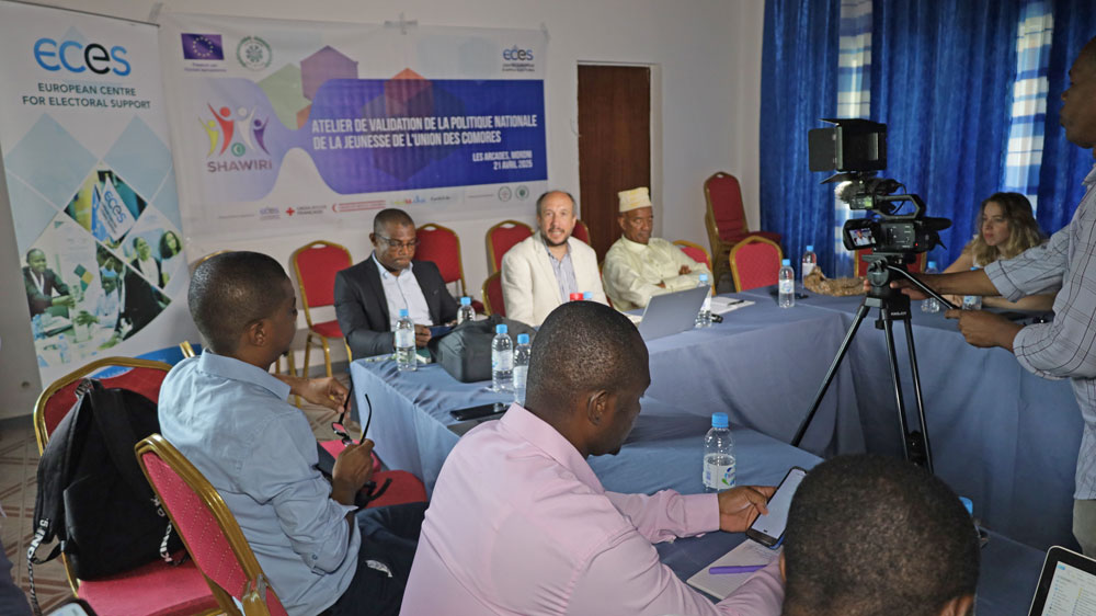 ECES supported the updating of the National Youth Policy of the Union of the Comoros | ECES ...
